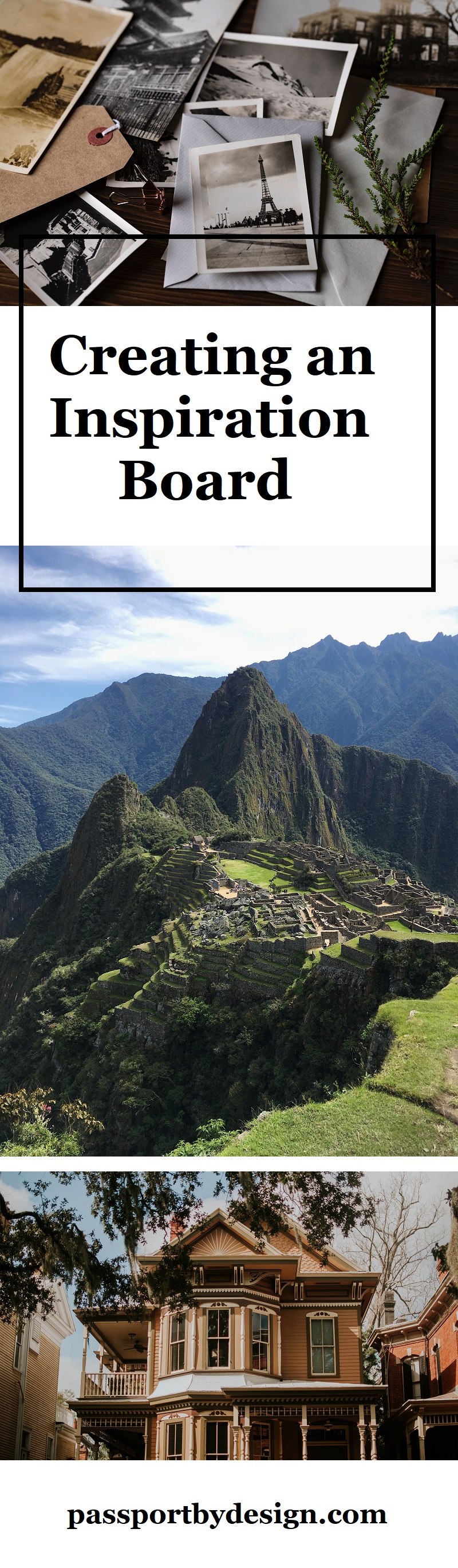 Creating an Inspiration Board - Passport by Design