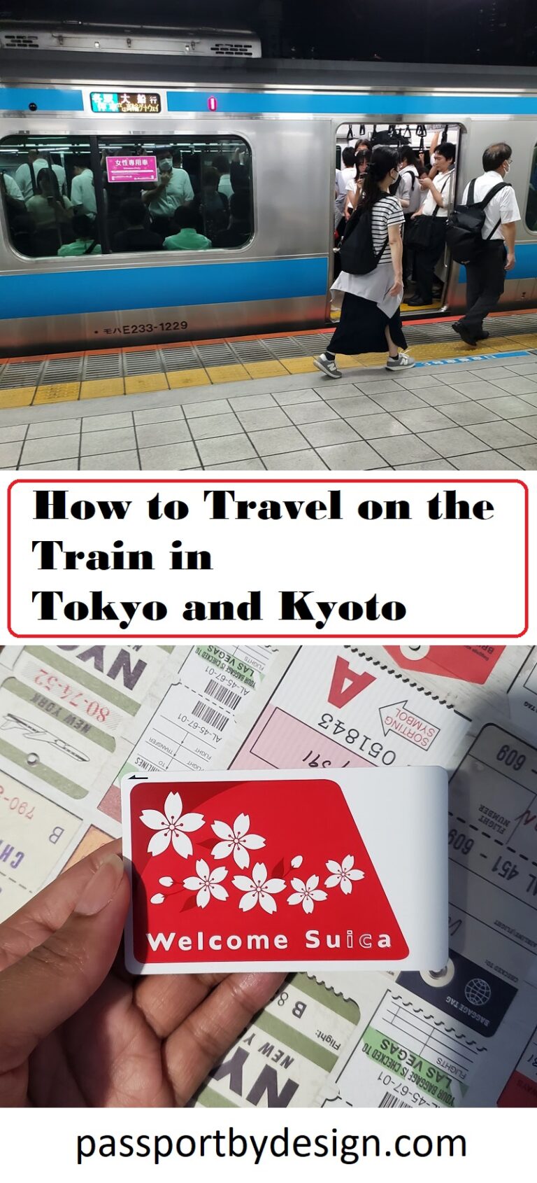 How to Travel on the Train in Tokyo and Kyoto - Passport by Design
