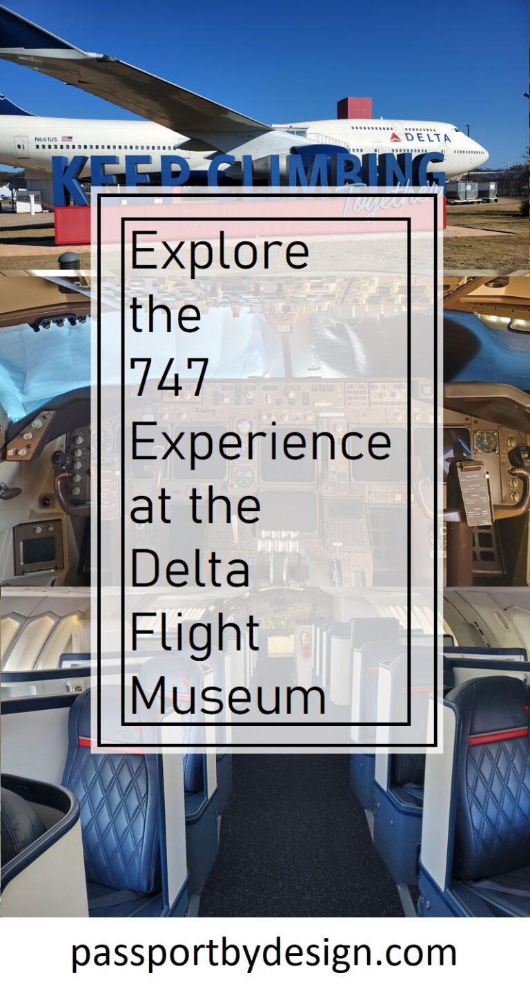 The Exciting 747 Experience at the Delta Flight Museum - Passport by Design