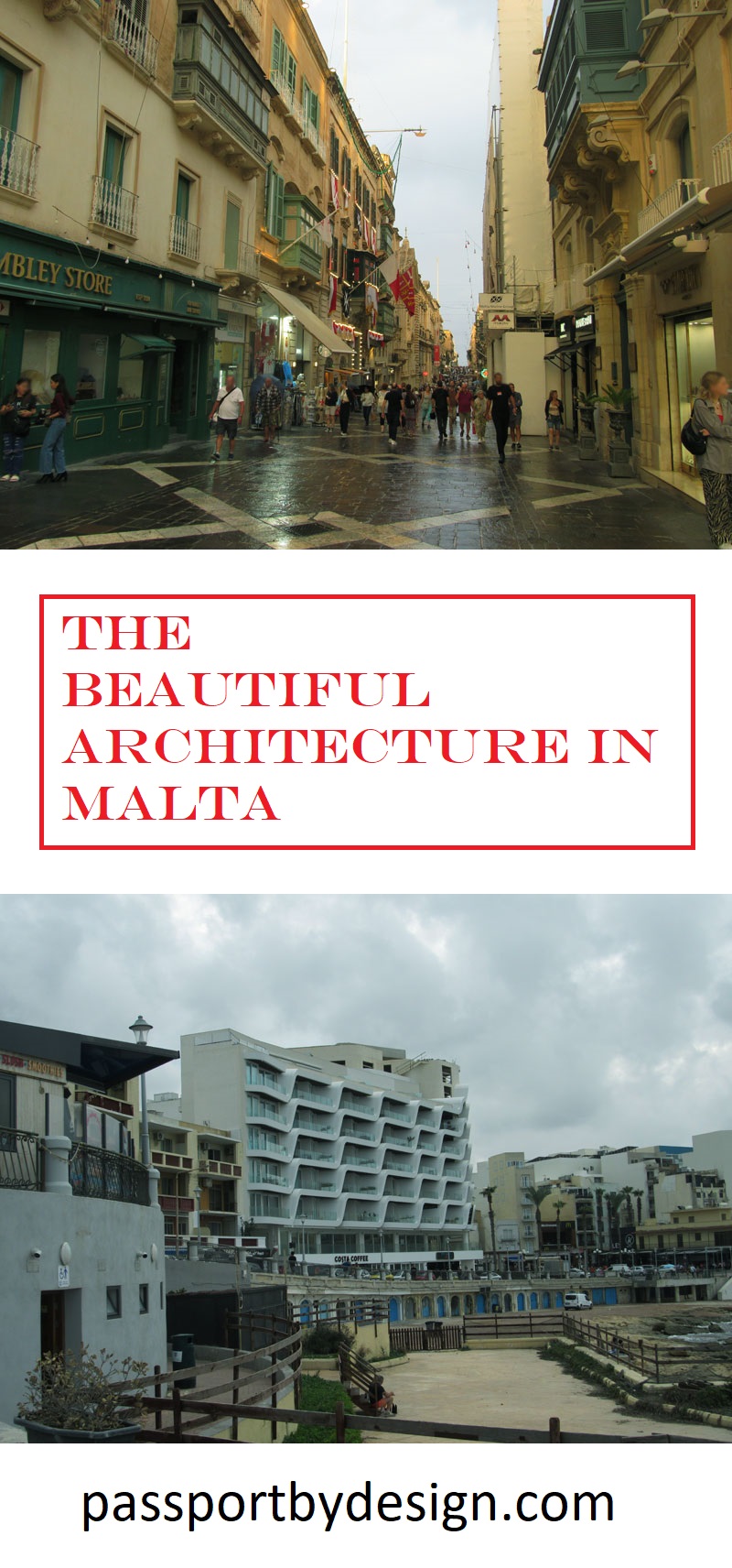 Enjoy All the Beautiful Architecture in Malta - Passport by Design